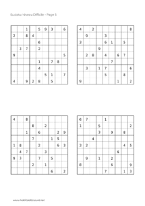 Sudoku GRATUIT à imprimer | Jeu Niveau Difficile, Expert, Facile